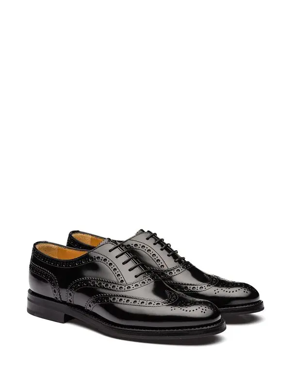 【美品】church's BURWOOD 37 24cm Church's Burwood Polished Studded Brogues | Black | FARFETCH