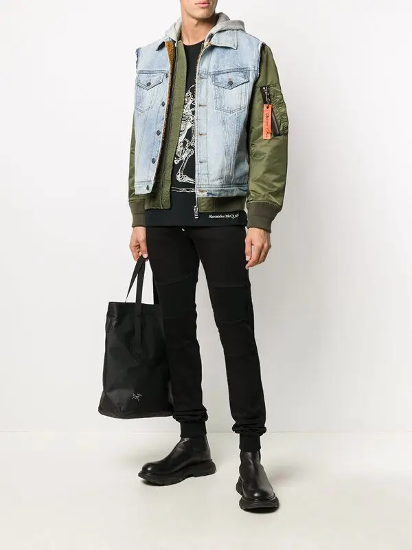Philipp Plein Slim Fit Jogging Jeans - Black