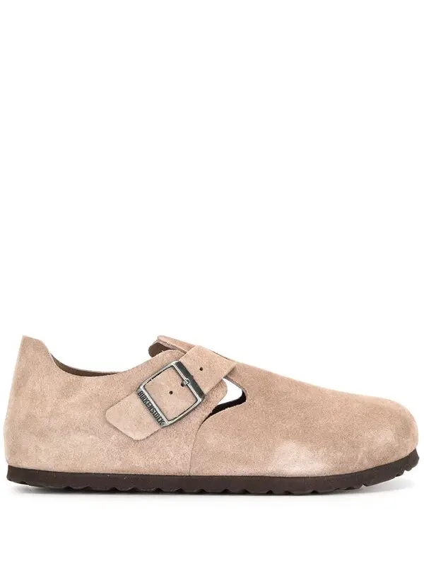 BIRKENSTOCK London Suede Shoes - Neutrals