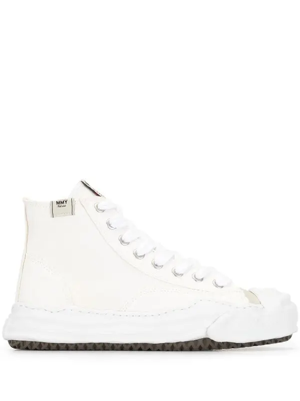 Mihara Yasuhiro Hank High-top Sneakers - White