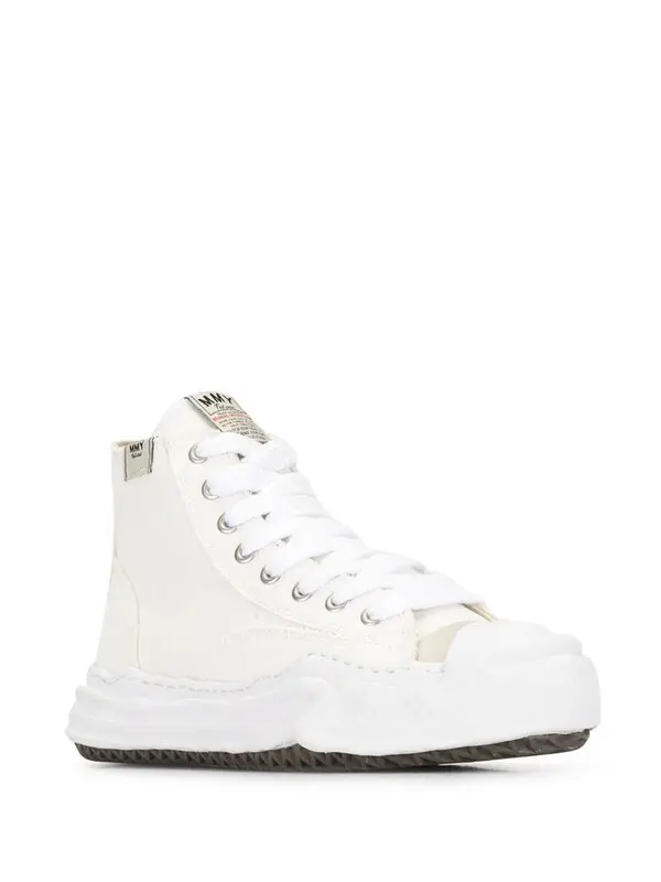 Mihara Yasuhiro Hank High-top Sneakers - White