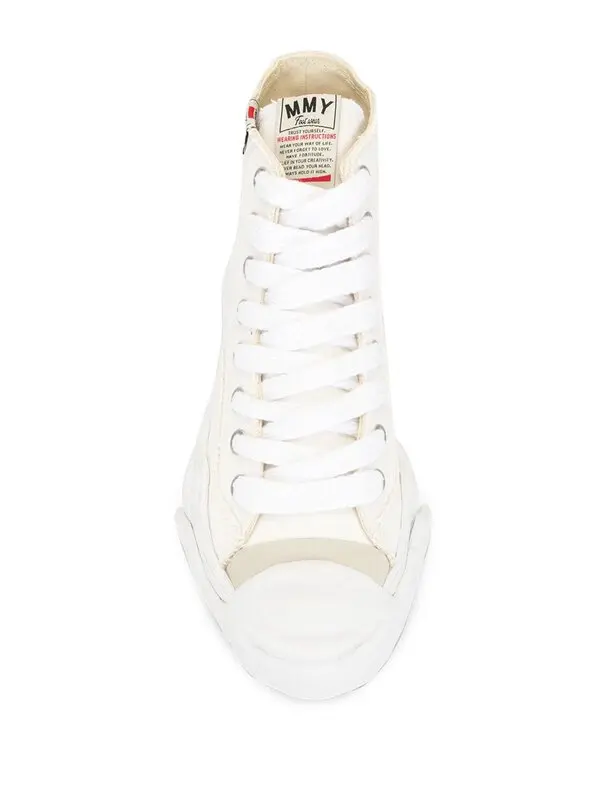 Mihara Yasuhiro Hank High-top Sneakers - White