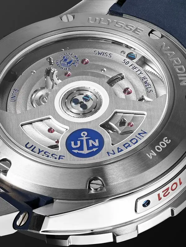 ULYSSE NARDIN Stainless Steel Automatic Diver Watch