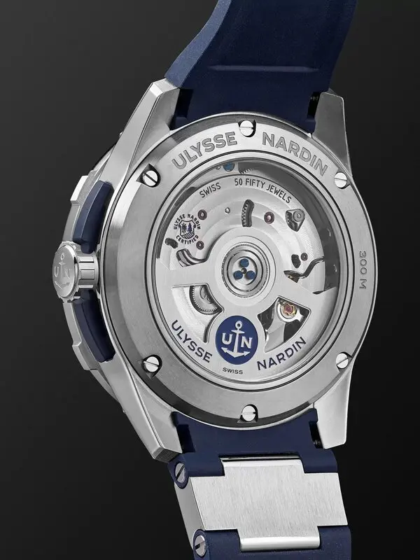 ULYSSE NARDIN Stainless Steel Automatic Diver Watch