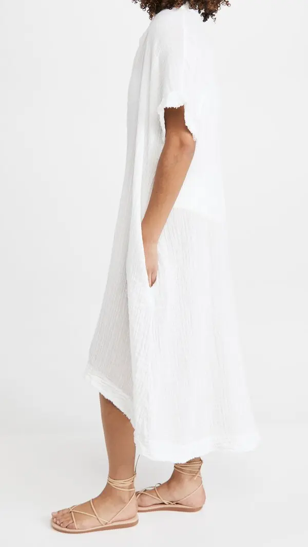 9seed Tunisia Caftan - White