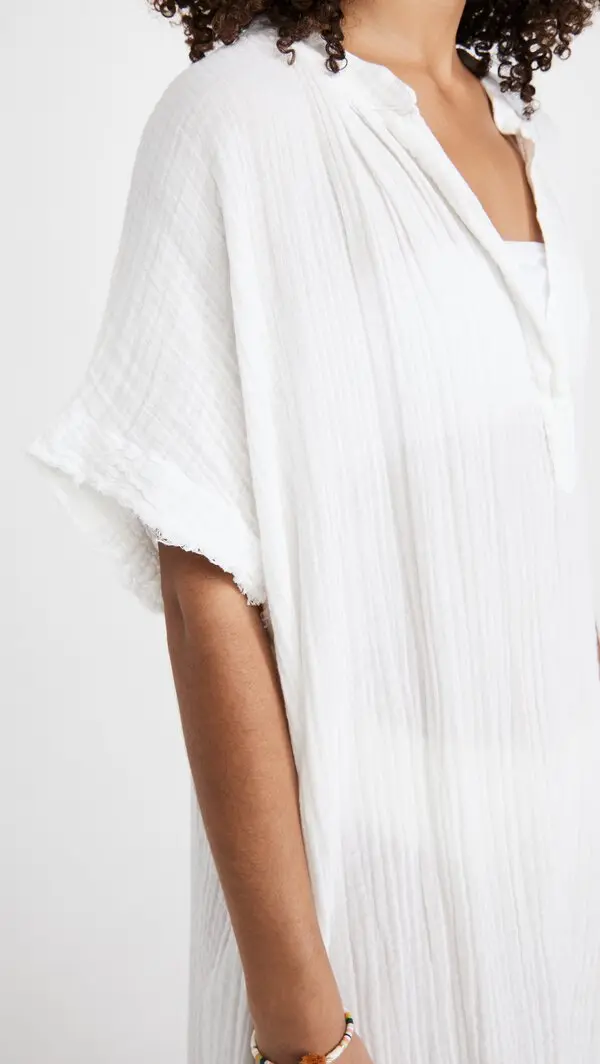 9seed Tunisia Caftan - White