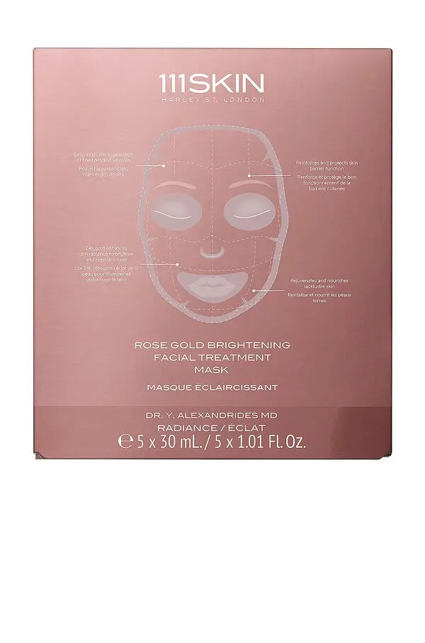 111SKIN Rose Gold Brightening Facial Treatment Mask 5 Pack - N,a