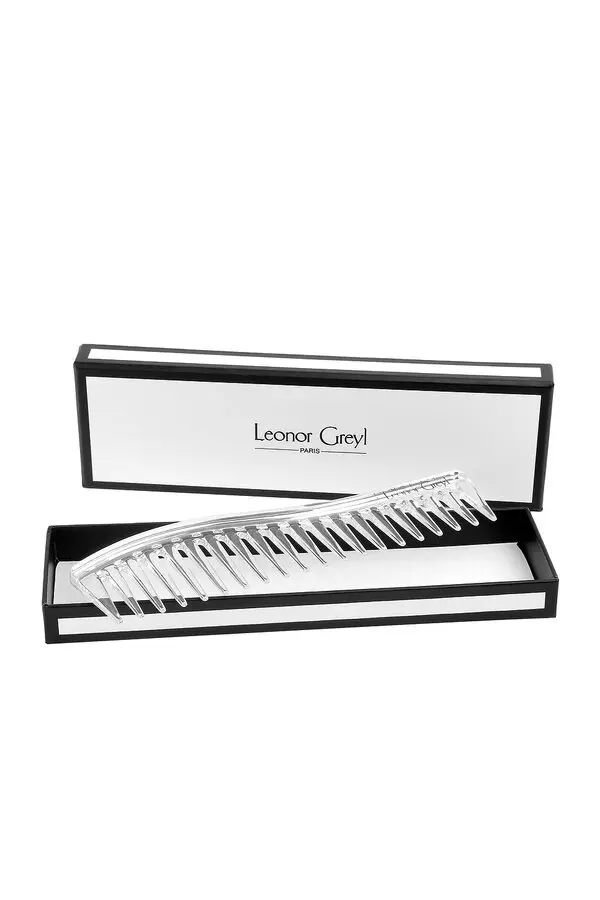 Leonor Greyl Paris Detangling Comb In White - N,a