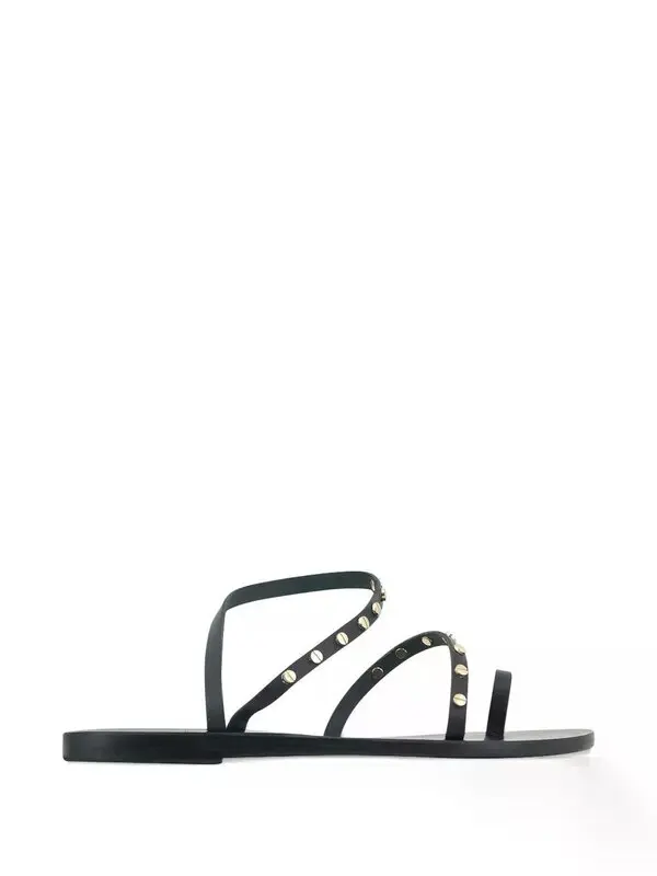 ANCIENT GREEK SANDALS Apli Studded Sandals - Black