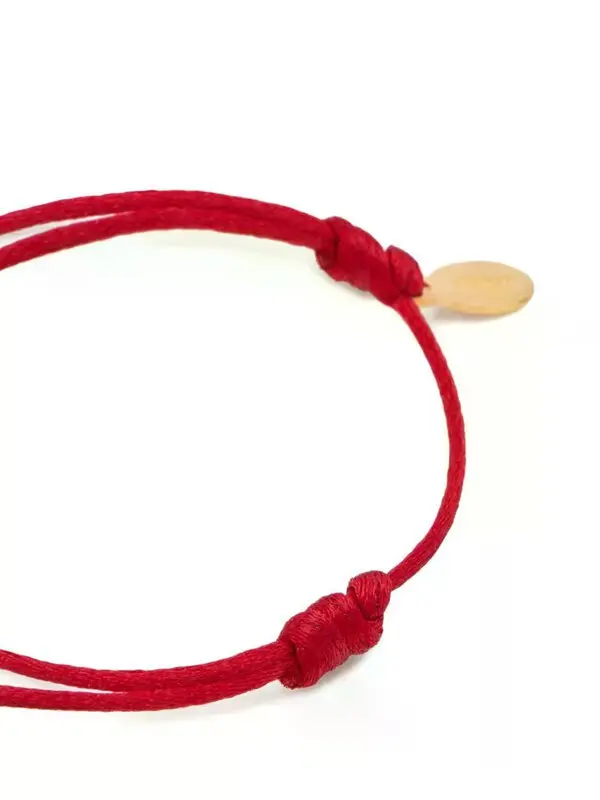 Valentino Garavani Vlogo Signature Bracelet In Cotton And Swarovski® Crystals
