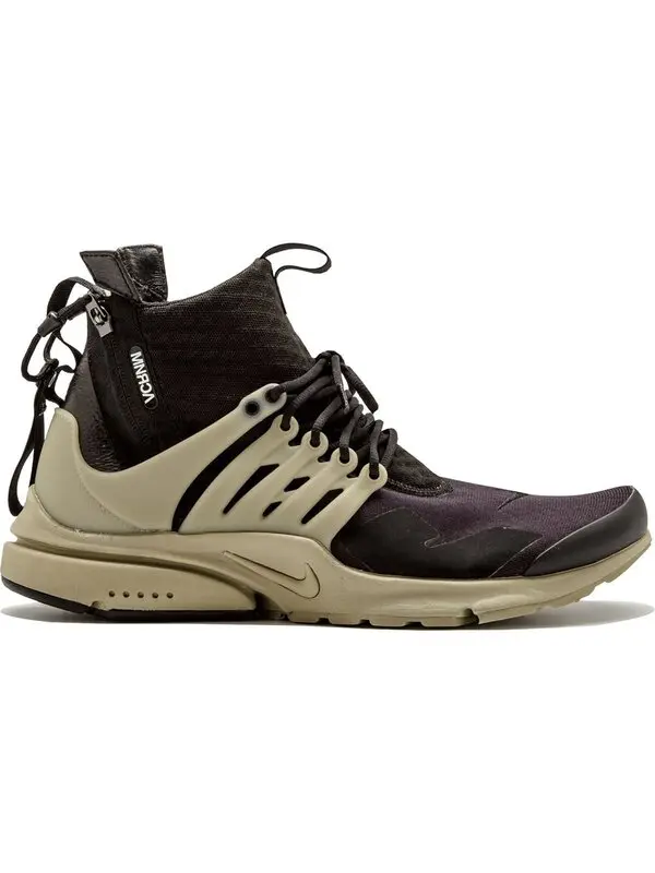 Nike X Acronym Air Presto Mid Sneakers - Black
