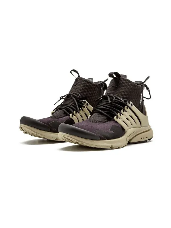 Nike X Acronym Air Presto Mid Sneakers - Black