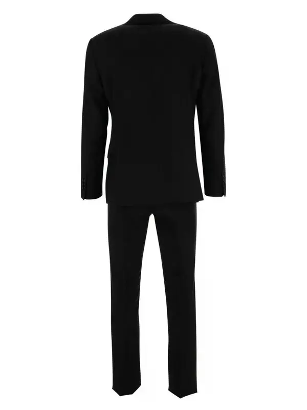 Giorgio Armani Wool Two-piece Suit - Black