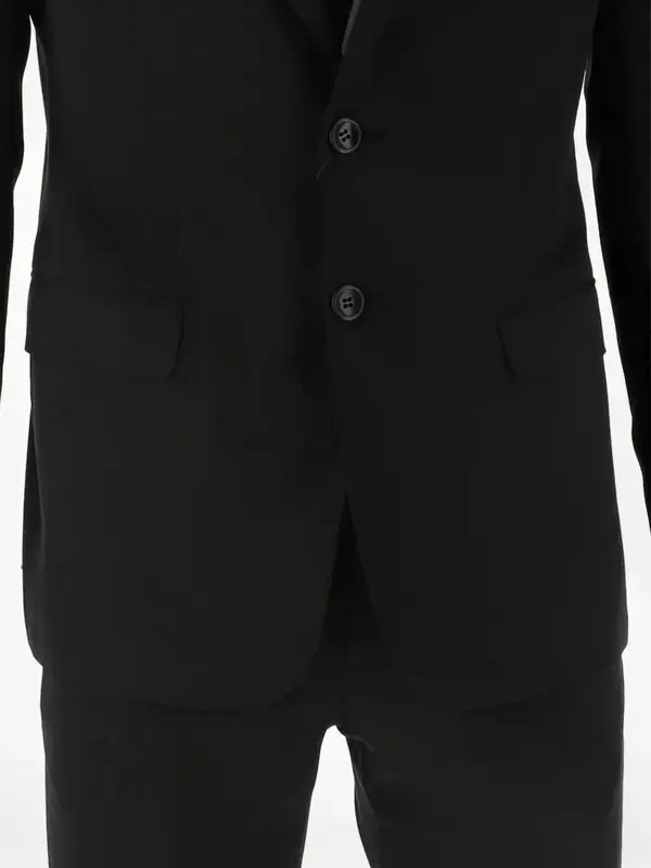 Giorgio Armani Wool Two-piece Suit - Black