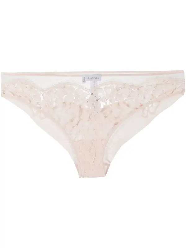 La Perla Leavers Lace Medium Briefs