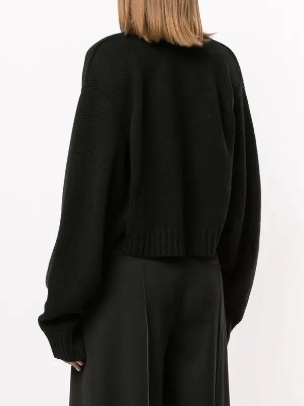 Proenza Schouler Eco Cashmere Cardigan - Black