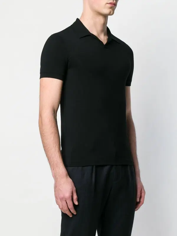Giorgio Armani Short-sleeve Polo Top