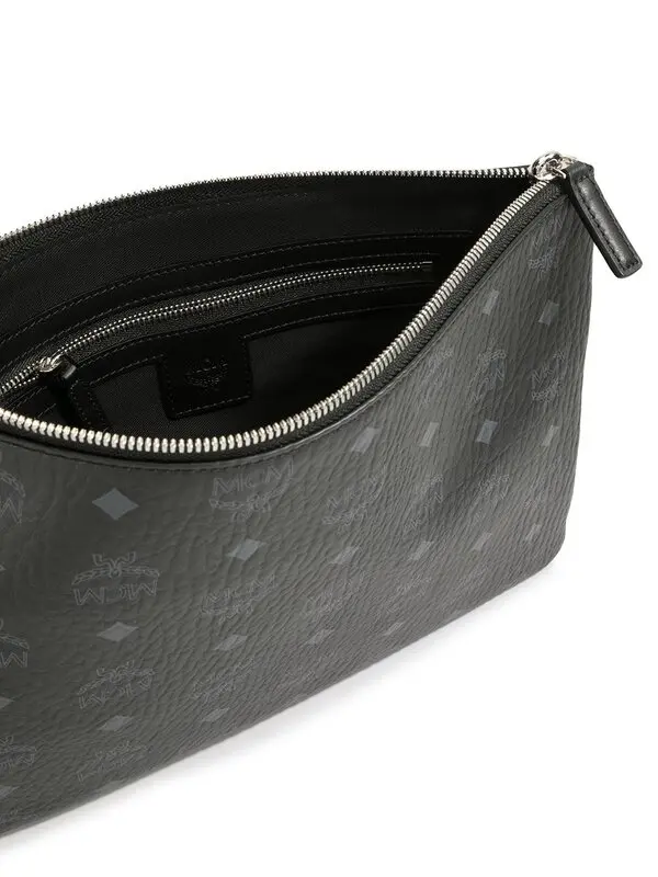 Mcm Pouch-pocket Crossbody Bag - Black