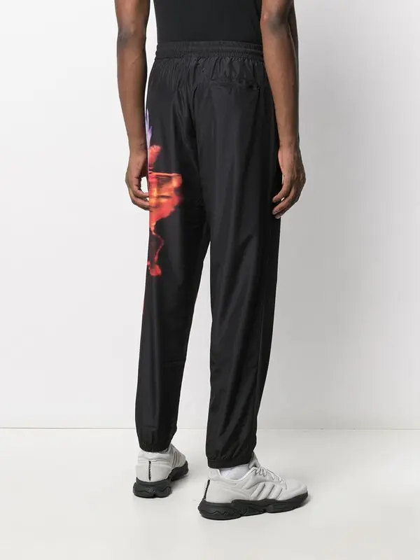 COUNTY OF MILAN Flower Print Track Pants