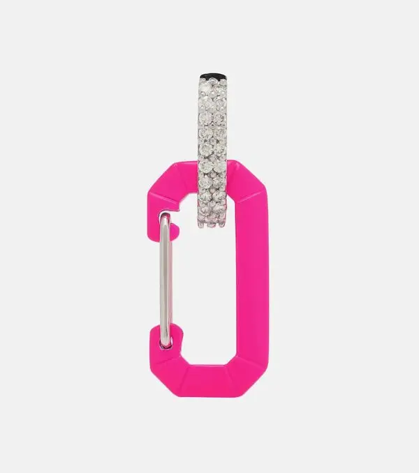 EERA Eéra Small Chiara Single Earring - Pink