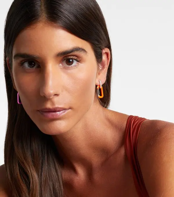 EERA Eéra Chiara Small Single Earring - Orange