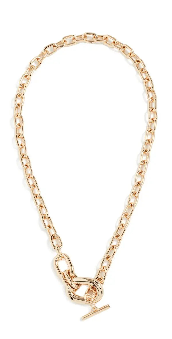 Rabanne Xl Link Pendant Necklace - Gold