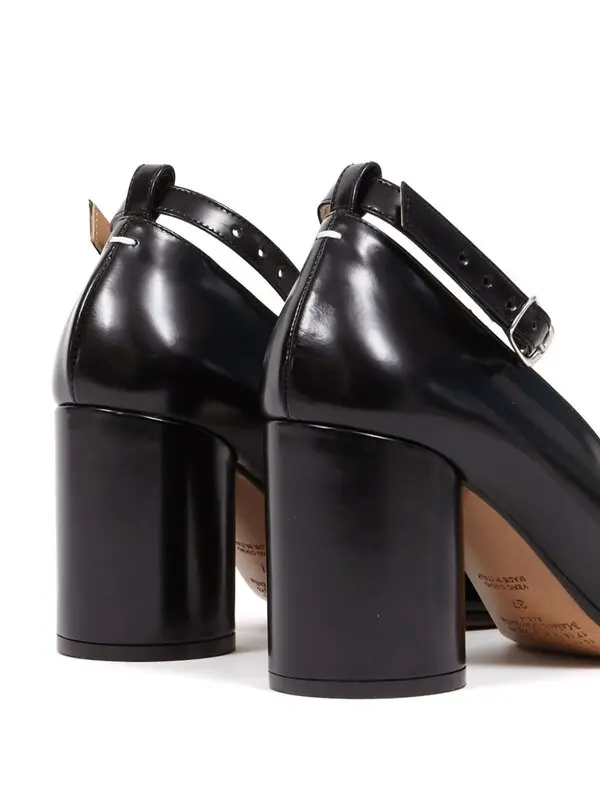 MAISON MARGIELA Tabi Leather Mary Jane Pumps