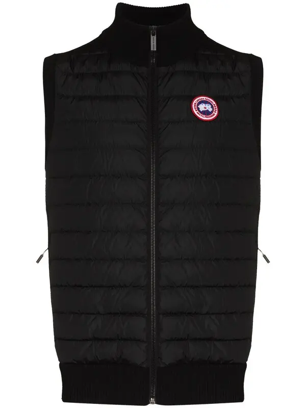 Canada Goose Hybridge Knitted Gilet - Black