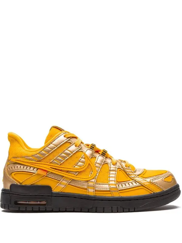 Nike X Off White Air Rubber Dunk Sneakers - Yellow