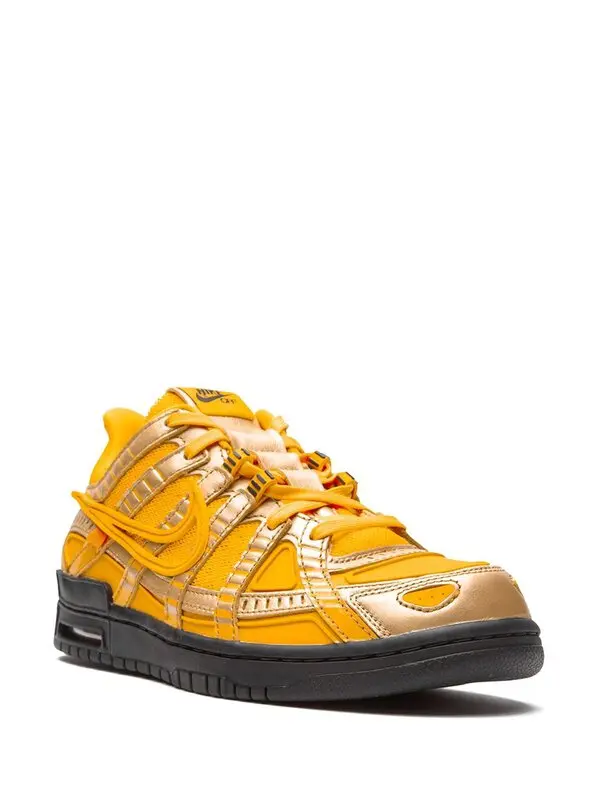 Nike X Off White Air Rubber Dunk Sneakers - Yellow