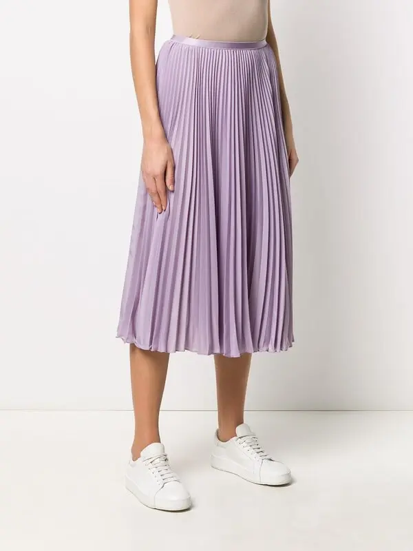 Ralph Lauren Pleated Knee-length Skirt