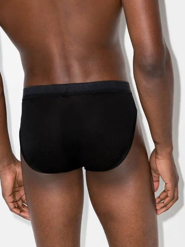 Zimmerli Logo-band Cotton Boxer Shorts - Black