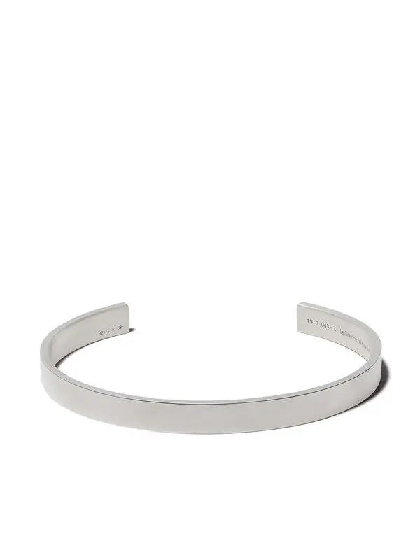 Le Gramme Le 21 Grammes Ribbon Bracelet - Silver