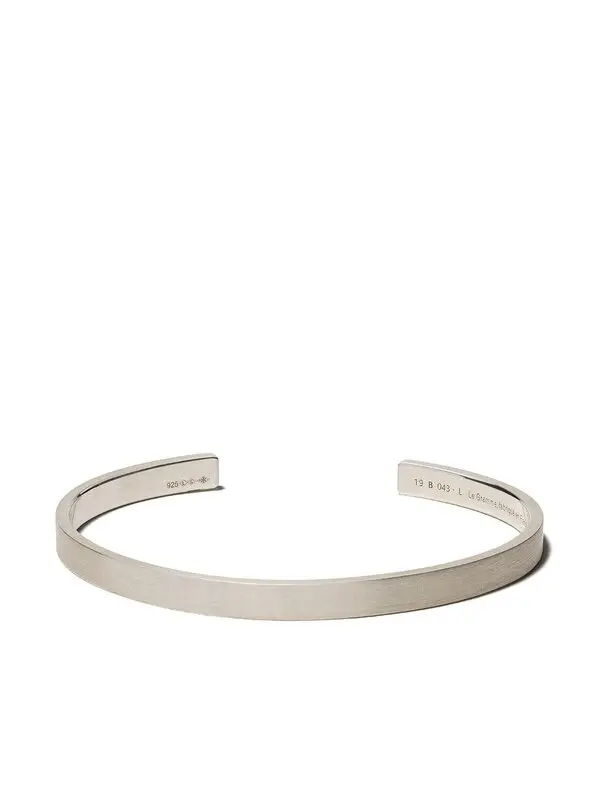 Le Gramme 15 Grams Ribbon Bracelet - Silver