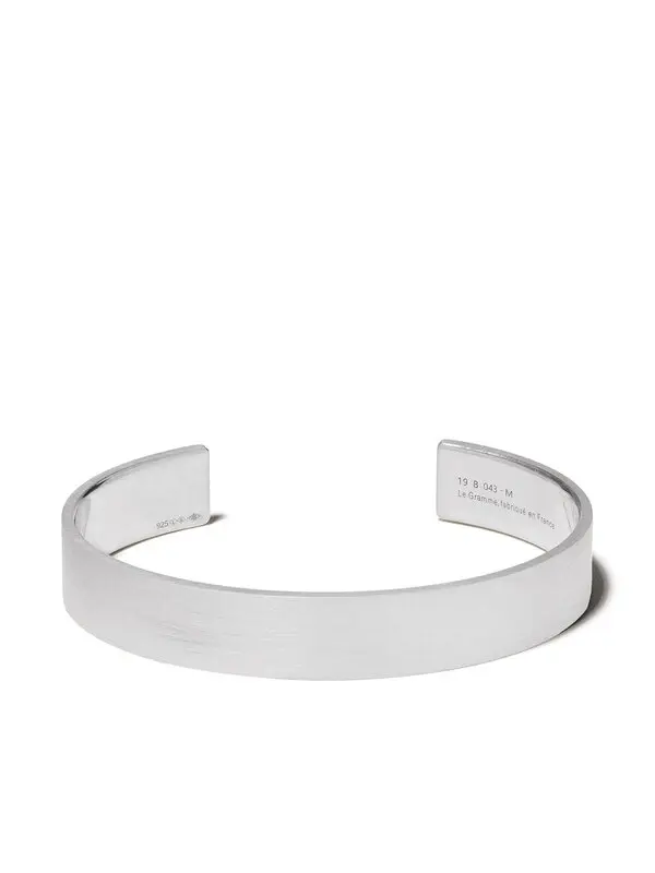Le Gramme Le 33 Ribbon Bracelet - Silver