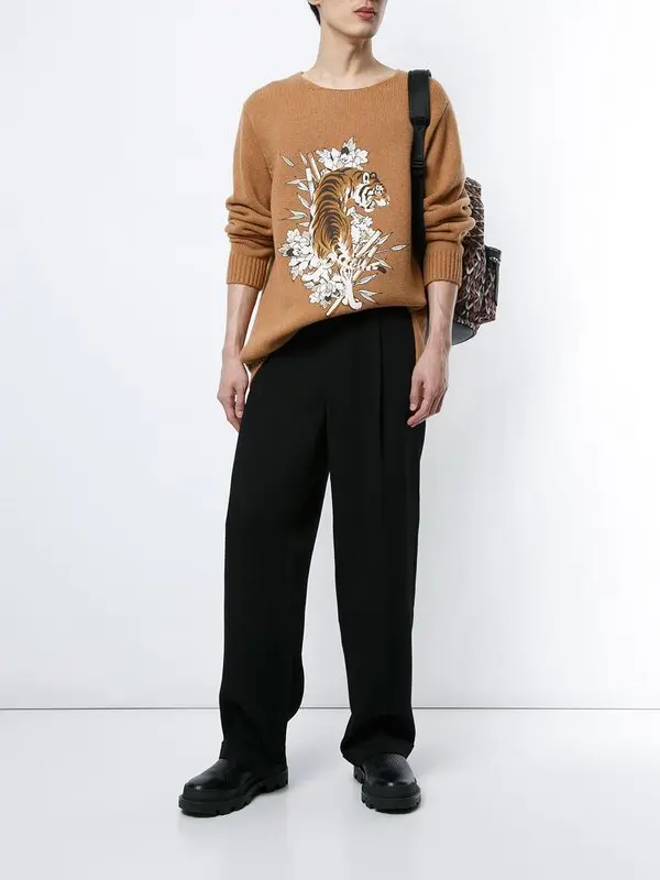 PORTS V Tiger Knit Jumper