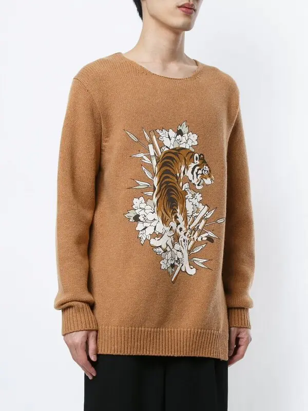 PORTS V Tiger Knit Jumper