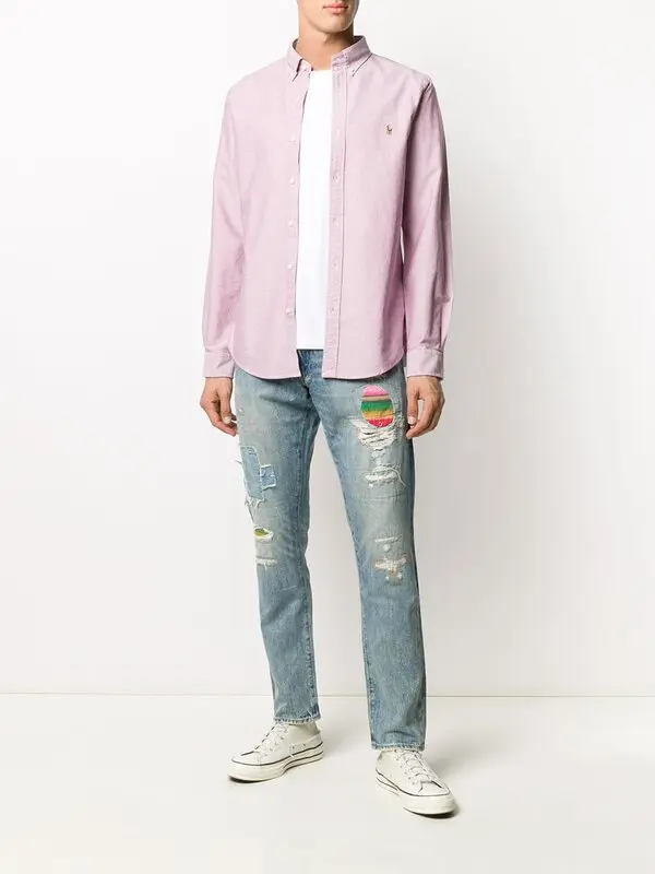 Polo Ralph Lauren Button-down Cotton Shirt - Red