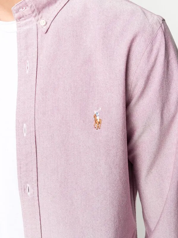 Polo Ralph Lauren Button-down Cotton Shirt - Red