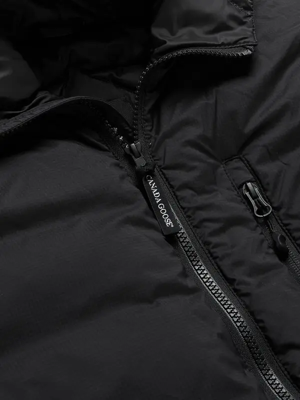 Canada Goose Lodge Slim-fit Hooded Down Jacket - Black