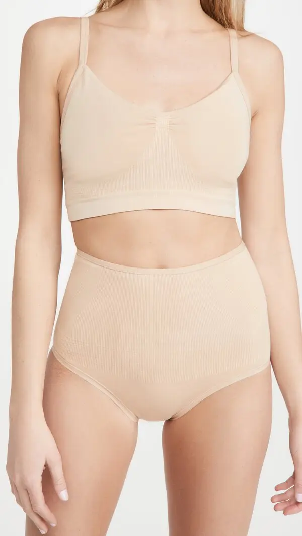Hatch The Seamless Belly Maternity Briefs - Sand