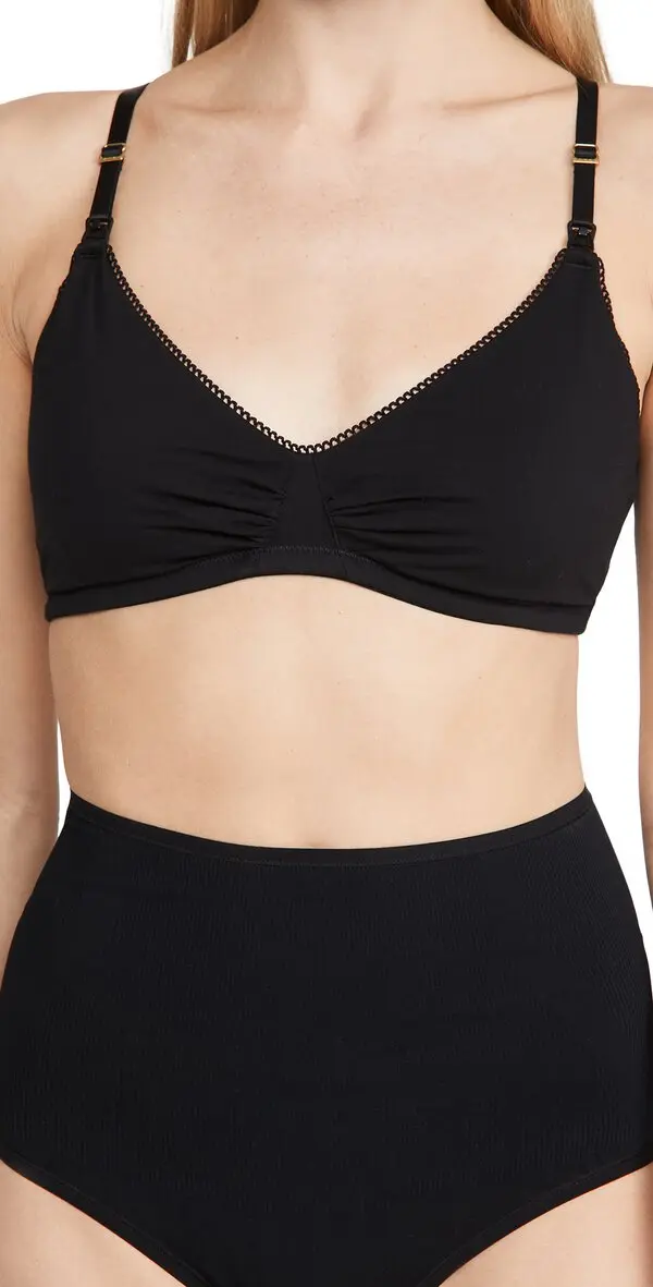 Hatch The Everyday Maternity Bra - Black