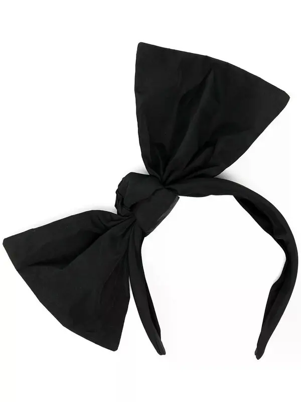 Red Valentino Bow Detail Hairband - Black
