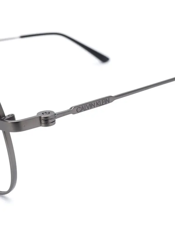 Calvin Klein Pilot-frame Eyeglasses