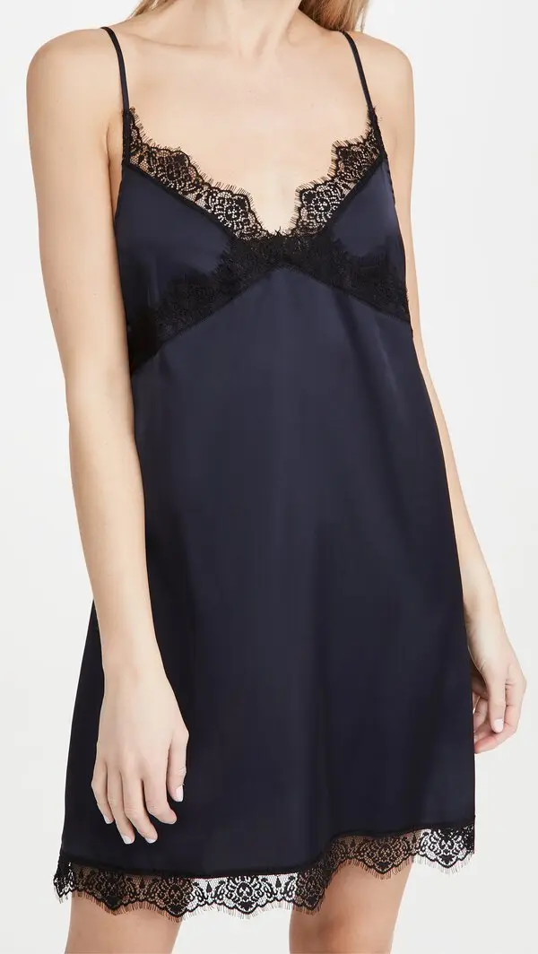 Simone Perele Satin Secrets Nightdress - Full Moon