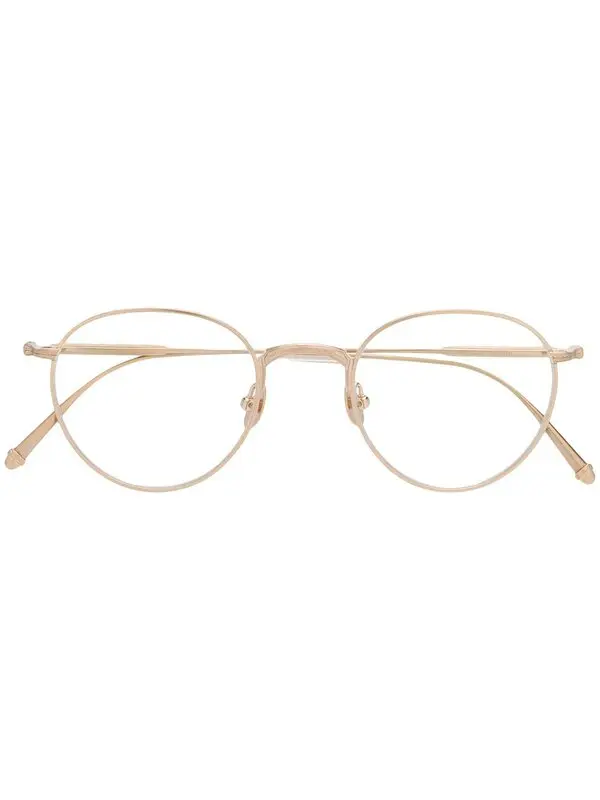 Matsuda Round Frame Glasses - Gold