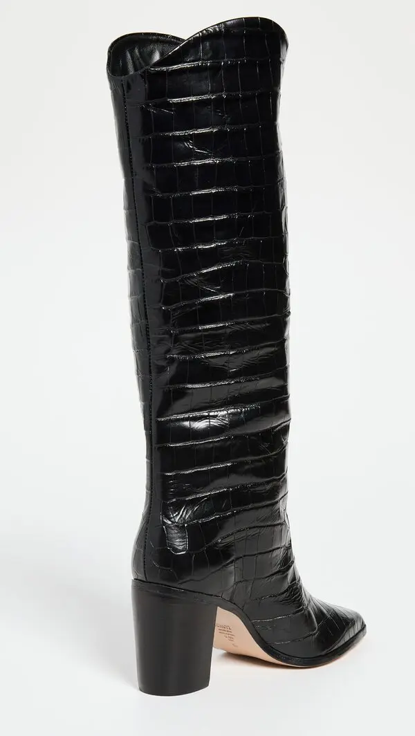 Schutz Maryana Block Boots - Black