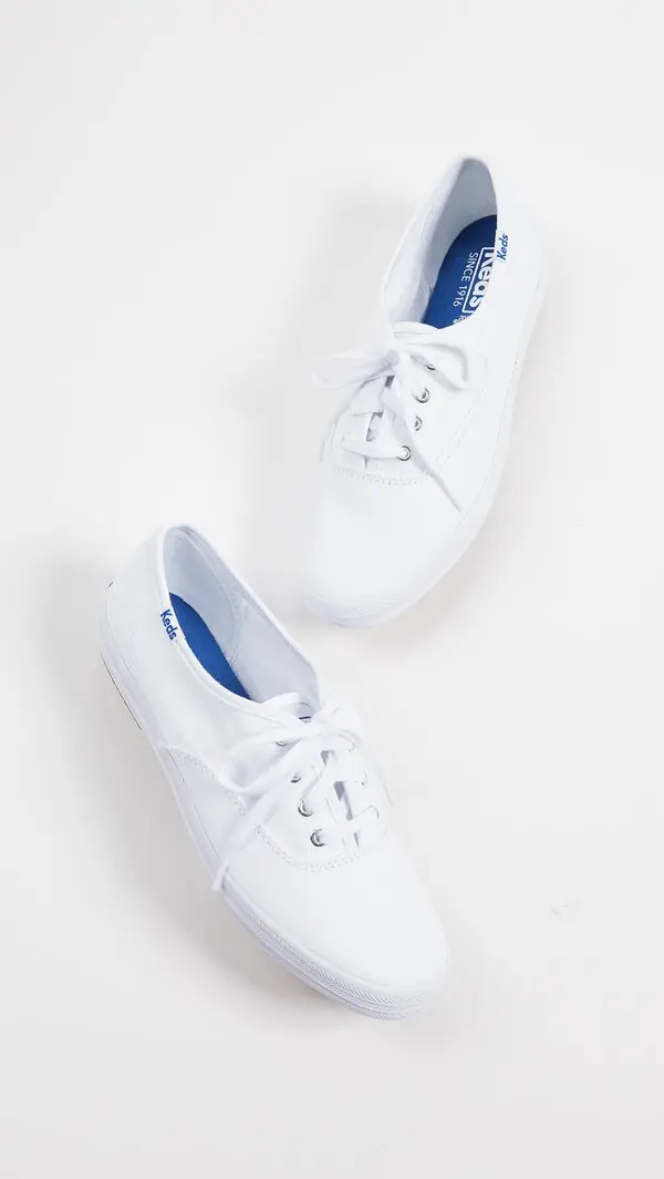 KEDS Champion Lace Up Sneakers - White