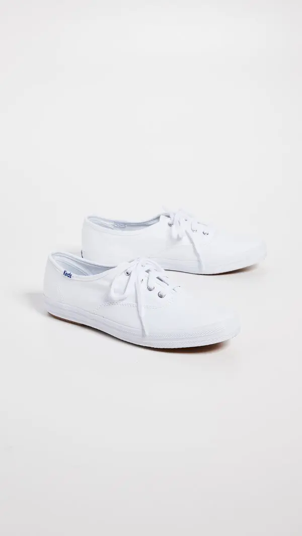 KEDS Champion Lace Up Sneakers - White