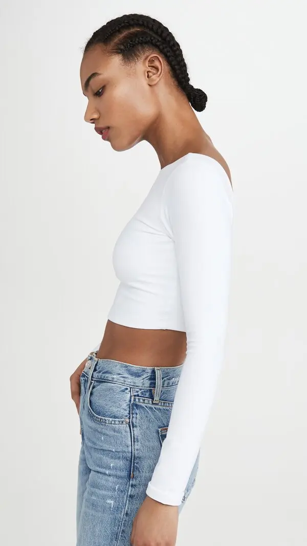 Susana Monaco Scoop Back Crop Top